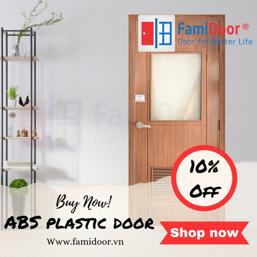 Cửa Nhựa ABS - Mẫu Cửa Nhưa Giả Gỗ Cao Cấp » FamiDoor®